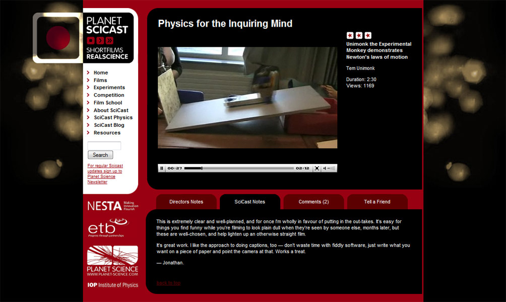 Planet SciCast | MEDEA Awards